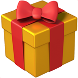 🎁 Wrapped Gift Emoji on Apple iOS 14.6
