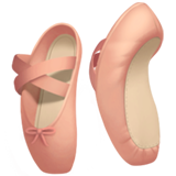 🩰 Ballet Shoes Emoji on Apple iOS 15.4
