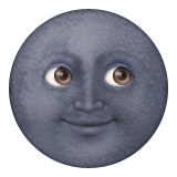 🌚 Rosto Da Lua Nova Emoji on Apple iOS 9.1