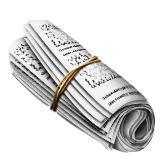🗞️ Rolled-Up Newspaper Emoji on Apple iOS 9.1