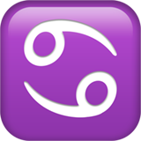♋ Segno Zodiacale Del Cancro Emoji on Apple iOS 16.4