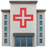 🏥 Hospital Emoji on Apple iOS 16.4