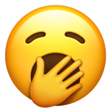 🥱 Cara De Bostezo Emoji on Apple iOS 16.4