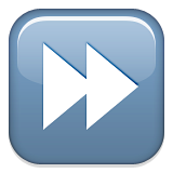 ⏩ Bouton Avance Rapide Emoji on Apple iOS 9.3
