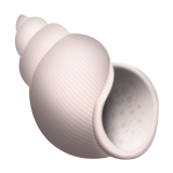 🐚 Spiral Shell Emoji on Apple iOS 10.0