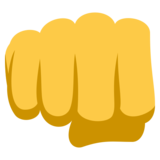 👊 Poing De Face Emoji on JoyPixels 3.1