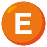 Regional Indicator Symbol Letter E Emoji on JoyPixels 3.1