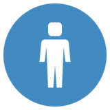 🚹 Tandas Lelaki Emoji on JoyPixels 2.0