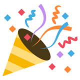 🎉 Cotillons Emoji on JoyPixels 2.0