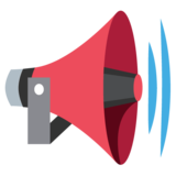 📢 Altavoz De Mano Emoji on JoyPixels 2.2.4