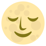 🌝 Rosto Da Lua Cheia Emoji on JoyPixels 2.2.5