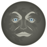 🌚 Rosto Da Lua Nova Emoji on emojidex 1.0.33