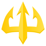 🔱 Lambang Trisula Emoji on JoyPixels 4.5