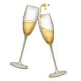 🥂 Trinquer Emoji on Exemples d'images d'Emojipedia 6.0