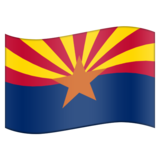 🏴󠁵󠁳󠁡󠁺󠁿 Flagge von Arizona (US-AZ) Emoji on Emojipedia Eksempelbilleder 11.0