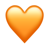 🧡 Orange Hjerte Emoji on Emojipedia 11.0