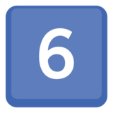 6️⃣ Keycap Digit Six Emoji on Facebook 2.1