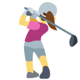 🏌️‍♀️ Golfende Vrouw Emoji on Facebook 2.2