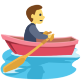 🚣 Person Rowing Boat Emoji on Facebook 2.2.1