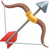 🏹 Pijl En Boog Emoji on Facebook 3.0