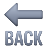🔙 Anak Panah ‘Back’ Emoji on Facebook 4.0