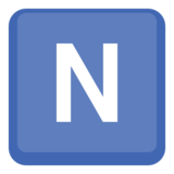 Regional Indicator Symbol Letter N Emoji on Facebook 15.0
