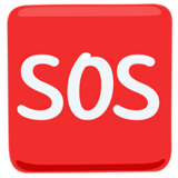 🆘 Símbolo De Socorro Emoji on Messenger 1.0
