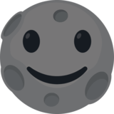 🌚 New Moon Face Emoji on Facebook 2.0