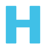 Regional Indicator Symbol Letter H Emoji on Google Noto Color Emoji ...