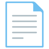 📄 Page Facing Up Emoji on Google Noto Color Emoji 15.0