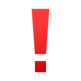 Rotes Ausrufezeichen Emoji on JoyPixels 6.5