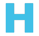 Regional Indicator Symbol Letter H Emoji on LG Velvet