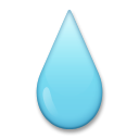 💧 Druppel Emoji on LG G3