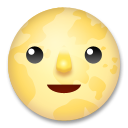 🌝 Rosto Da Lua Cheia Emoji on LG G3