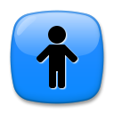 Boys Symbol Emoji on LG G5