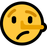 🤥 Visage De Menteur Emoji on Microsoft Windows 10 October 2018 Update