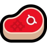 🥩 Vlees Emoji on Microsoft Windows 11