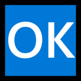 🆗 Botão Ok Emoji on Microsoft Windows 11