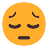 😔 Visage Pensif Emoji on Microsoft Windows 11 November 2021 Update