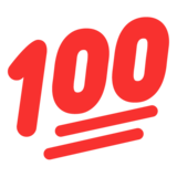 💯 100 Point Emoji on Microsoft Windows 11 22H2
