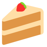 🍰 Gâteau Sablé Emoji on Microsoft Windows 11 22H2