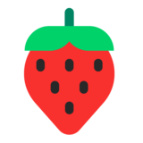 🍓 Morango Emoji on Microsoft Windows 11 22H2