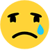 😢 Crying Face Emoji on Microsoft Windows 10