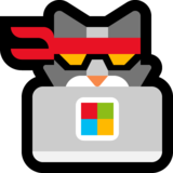 🐱‍💻 Hacker Cat Emoji on Microsoft Windows 10 Anniversary Update