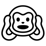 🙉 Non Sento Emoji on Noto Emoji Font 14.0