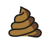 💩 Caca Con Ojos Emoji on OpenMoji 1.0