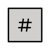 #️⃣ Keycap Number Sign Emoji on OpenMoji 12.2