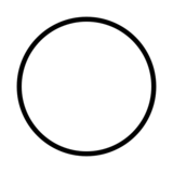 ⚪ White Circle Emoji on OpenMoji 12.2