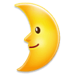 🌛 Rosto Da Lua De Quarto Crescente Emoji on Samsung Experience 9.0