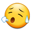 😥 Rosto Triste, Mas Aliviado Emoji on Samsung TouchWiz Nature UX 2